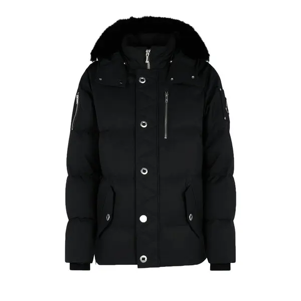 Moose Knuckles 3q Down Parka - Black