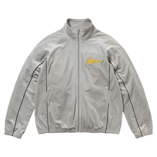 Supreme Velour Mesh Track Jacket