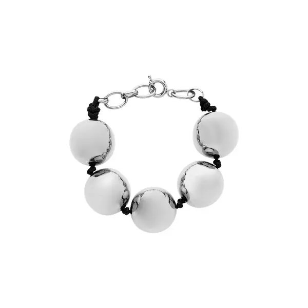 D'HEYGERE Xl Ball Bracelet - Grey