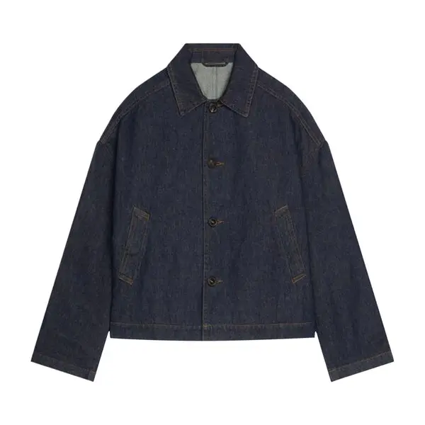 Dries Van Noten Washed And Bleached Denim Coat