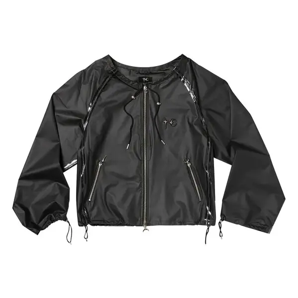 THUG CLUB Seam Sealed Taped Line Jacket - Black