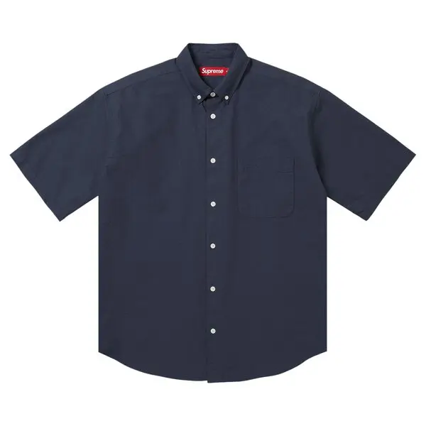 Supreme Loose Fit Oxford Short-sleeve Shirt