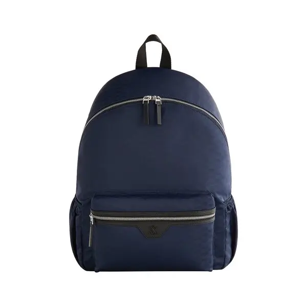 Kith Monogram Nylon Jacquard Backpack - Blue