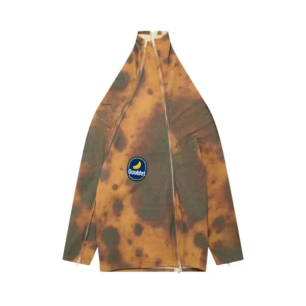 DOUBLET Banana Peel Zip-up Track Jacket