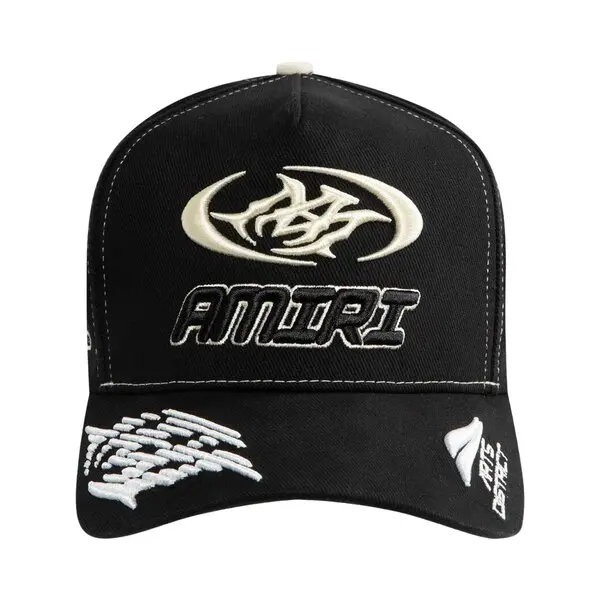 Amiri Embroidered Baseball Cap - Black