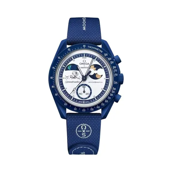 SWATCH X Omega Bioceramic "mission To Earth - Blue