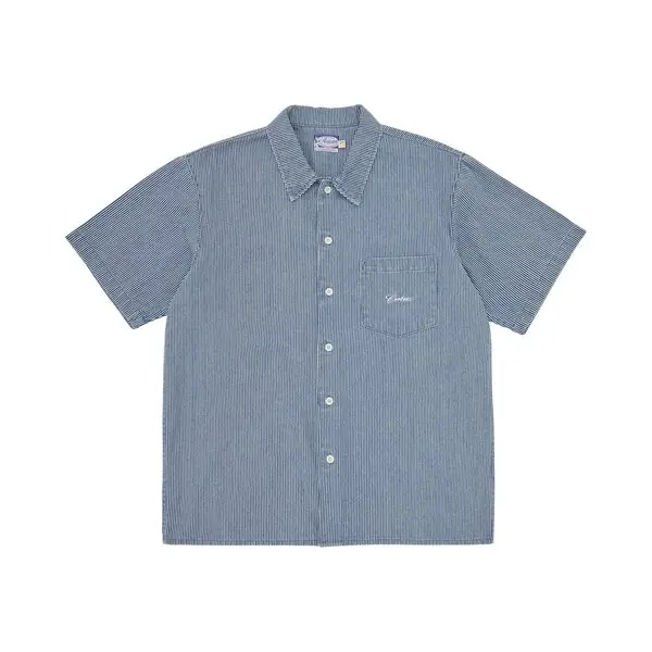 CORTEIZ Ardwear Work Shirt Striped Cotton - Blue
