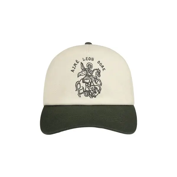 Aimé Leon Dore Saint George Logo Baseball Cap - Cream