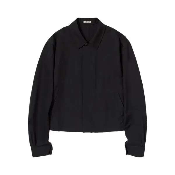 Auralee Wool Herringbone Blouson