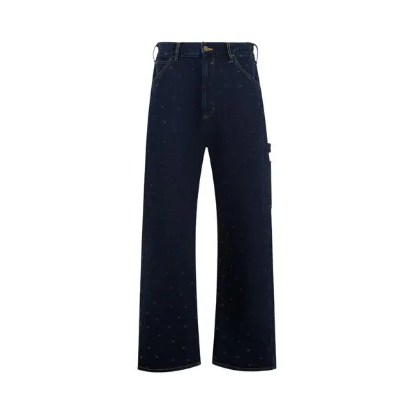 Needles Denim Jacquard Painter Pant