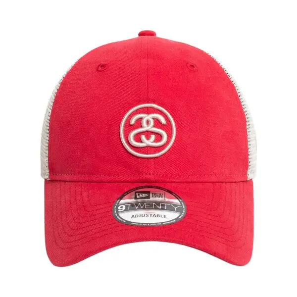 StÜssy 9twenty Ss Link Trucker Hat - Red