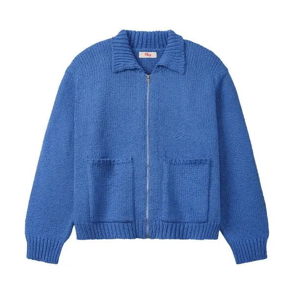 CHERRY LA Cotton Knit Zip Jacket