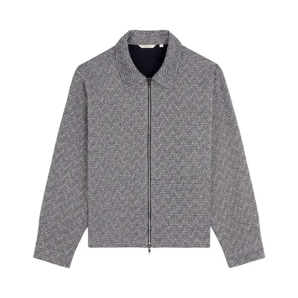 Aimé Leon Dore Textured Zip Up Shirt