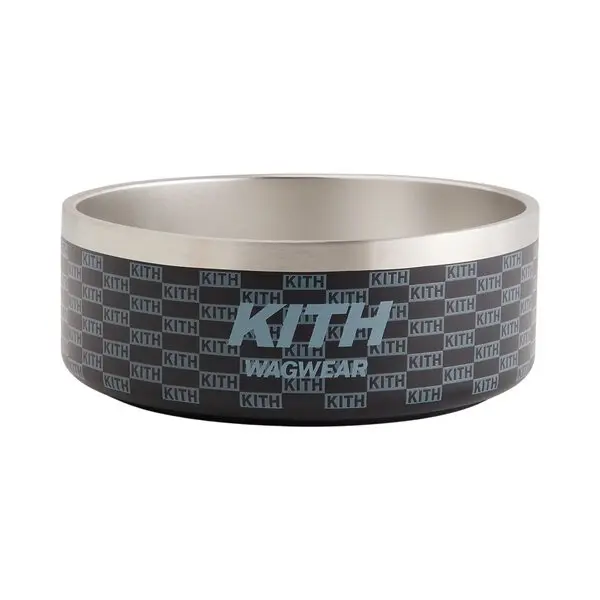 Kith For Wagwear Metal Dog Bowl