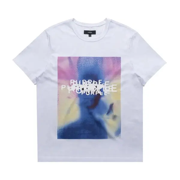 PURPLE BRAND Graphic T-shirt - White