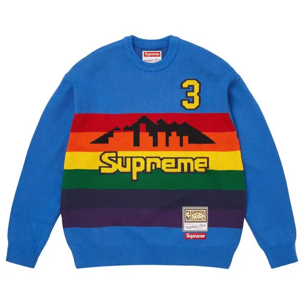 Supreme X Mitchell & Ness Teams Sweater