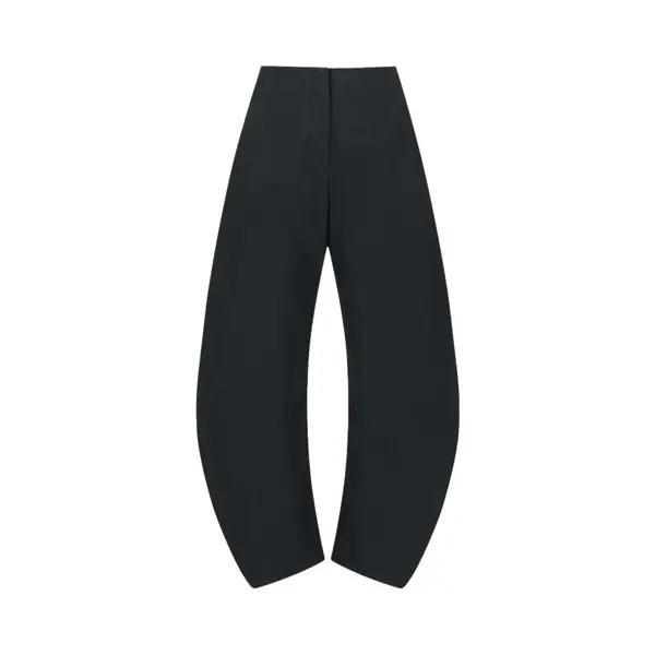 AMOMENTO Curved Silhouette Trousers
