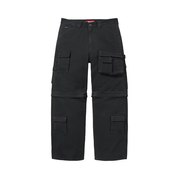 Supreme Zip-off Utility Pant - Black