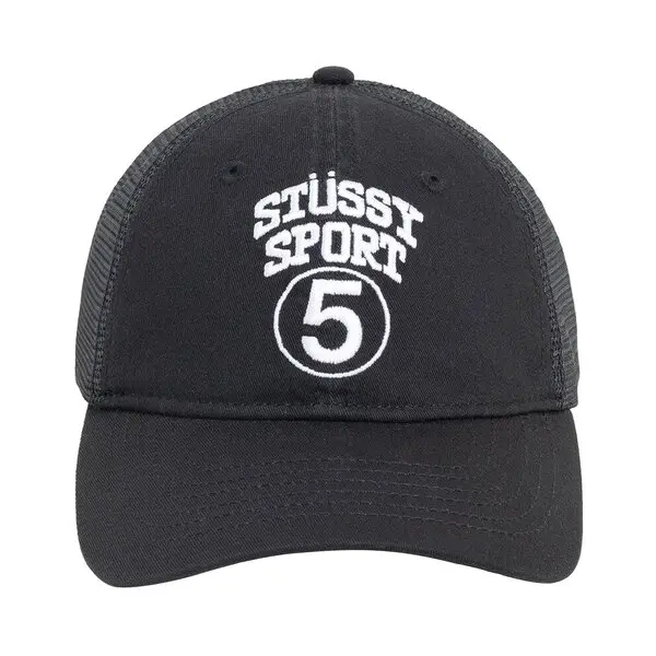 StÜssy Sport Trucker Cap - Black