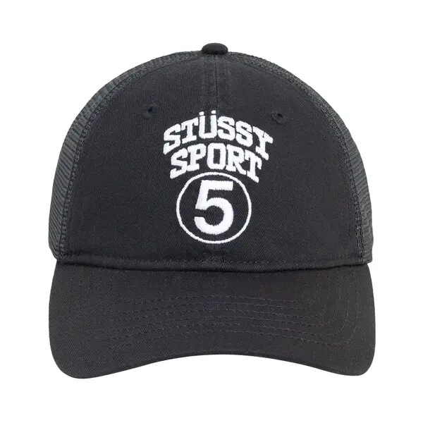 StÜssy Sport Trucker Cap - Black