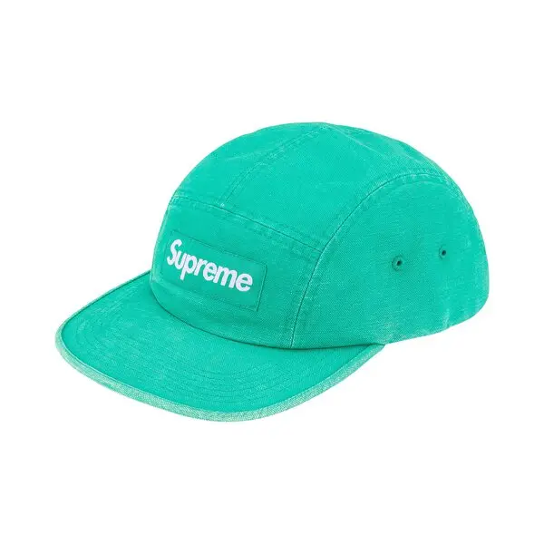 Supreme Canvas Camp Cap - Teal