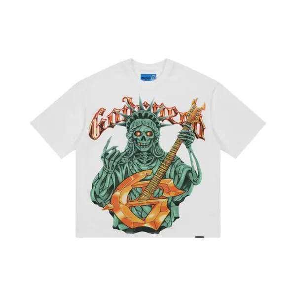 GODSPEED Liberty Rock Graphic T-shirt - White
