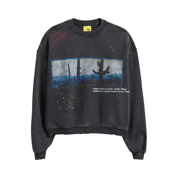 DIET STARTS MONDAY Death Valley Crewneck