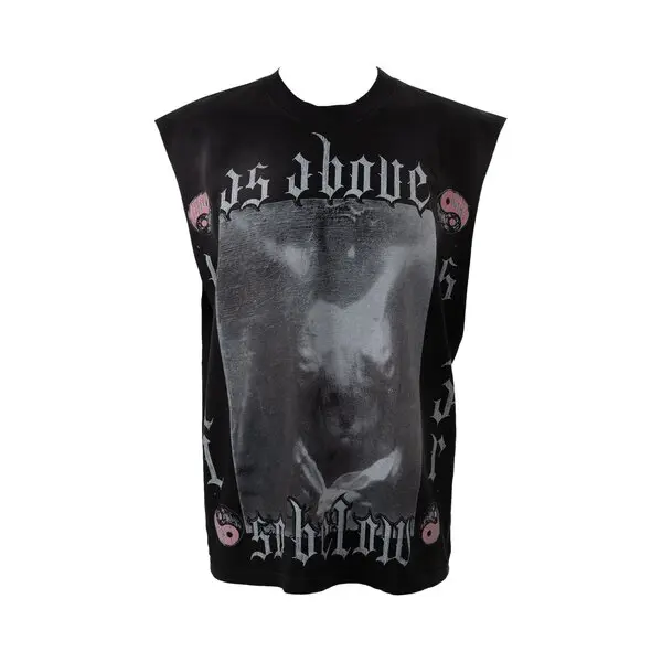 HELLSTAR As Above So Below Muscle Tee - Black