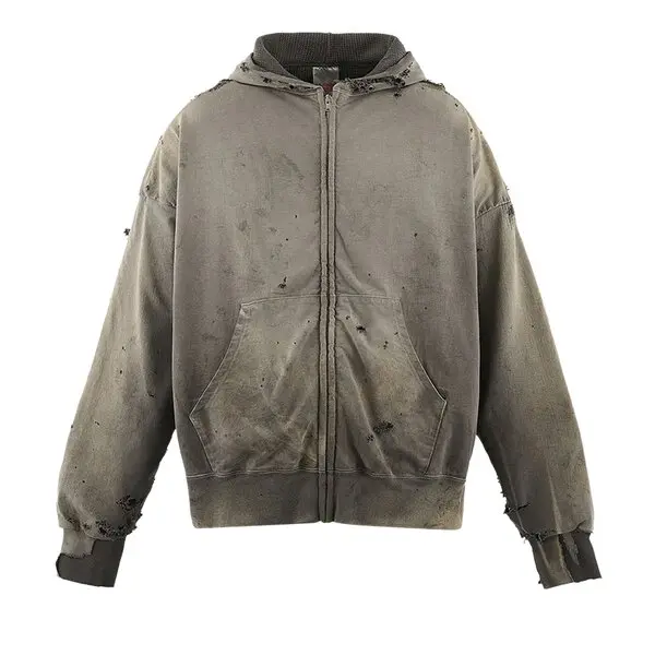 SAINT MXXXXXX Double Face Zip Hoodie