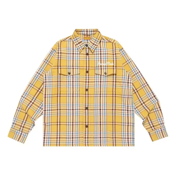 HUMAN MADE Plaid Button-up Shirt