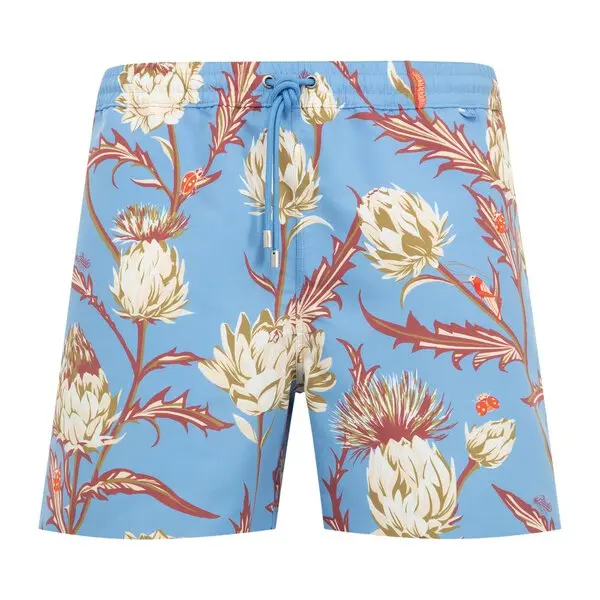 Loewe Printed Swim Shorts - Blue