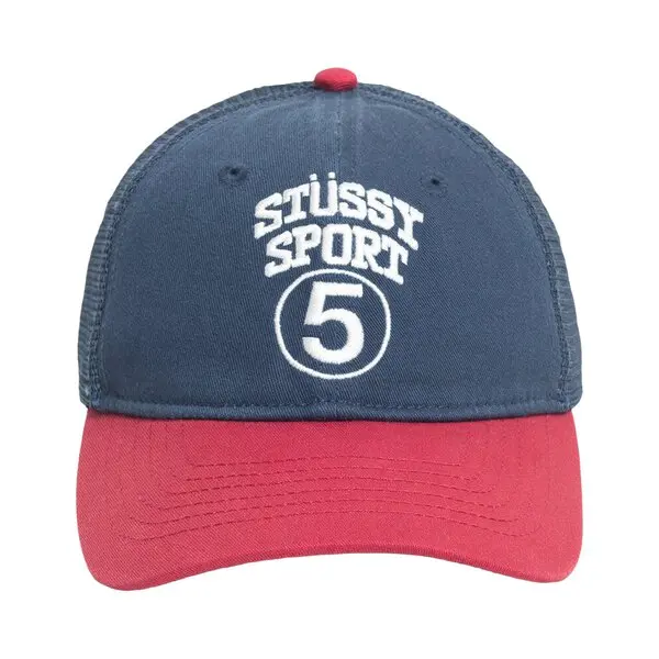 StÜssy Sport 5 Trucker Cap - Blue