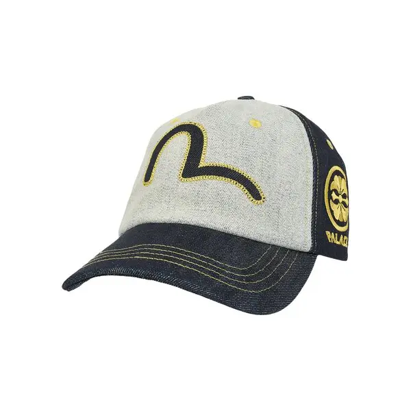 PALACE X Evisu Snapback Cap - Blue
