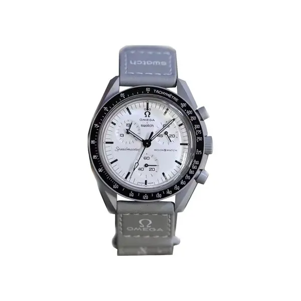 SWATCH X Omega Bioceramic Moon "1965" Watch - Grey
