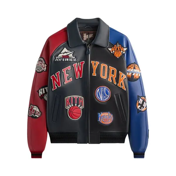 Kith X Avirex New York Knicks Madison Square Garden Icon Jacket