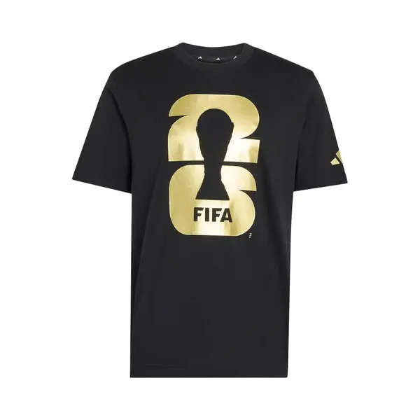 Adidas Fifa World Cup 2026 Official Emblem T-shirt - Black