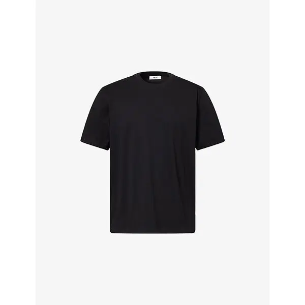 Nn07 Adam Crew-neck Cotton T-shirt - Black