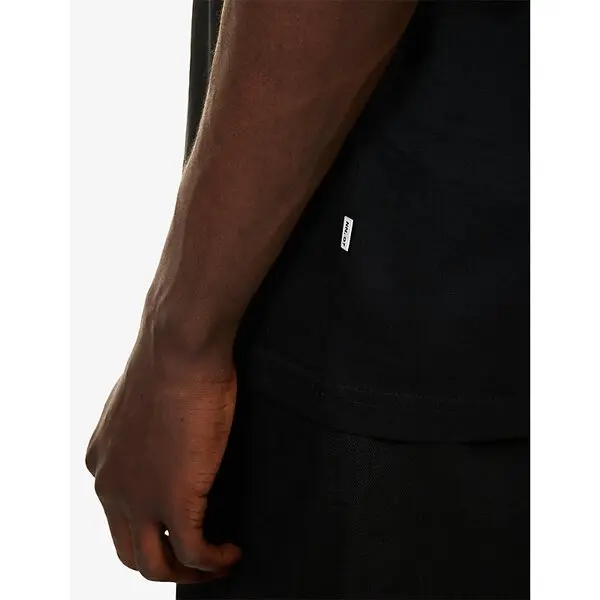 Nn07 Adam Crew-neck Cotton T-shirt - Black