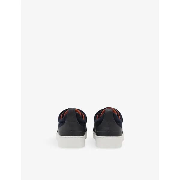 REISS Henry Elasticated Suede Trainers