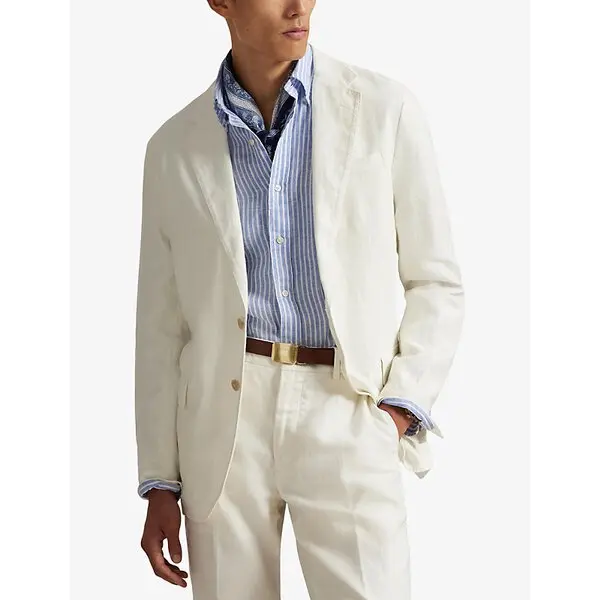 Polo Ralph Lauren Soft Modern-fit Linen Suit Jacket