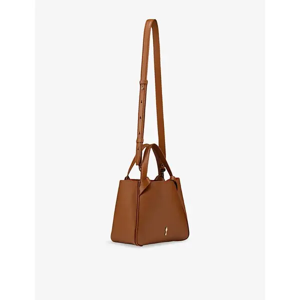CHRISTIAN LOUBOUTIN Bettina Mini Empire Leather Tote Bag - Cuoio