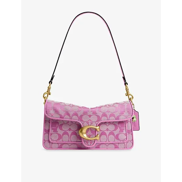 COACH Tabby 26 Signature Jacquard Shoulder Bag