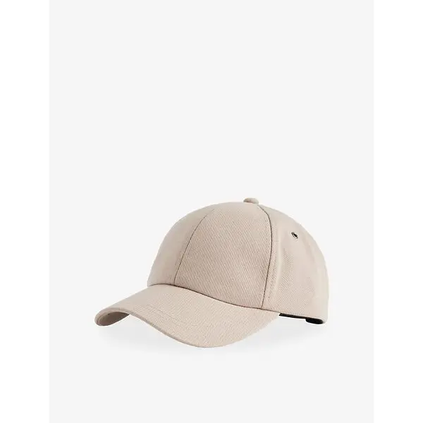 Paul Smith Signature Stripe Trim Corduroy Baseball Cap - Brown