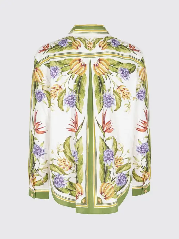 Farm Rio Tropical Floral Print Shirt