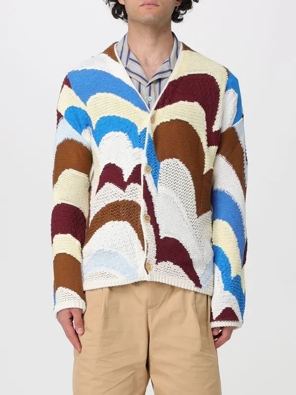 Marni Patterned Knit Cardigan