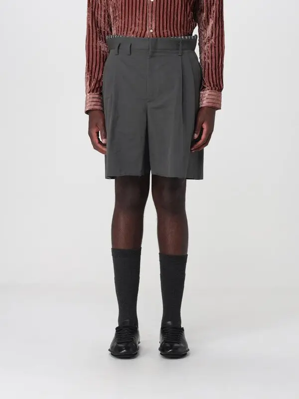 MAISON MARGIELA Cotton And Silk Blend Sartorial Shorts