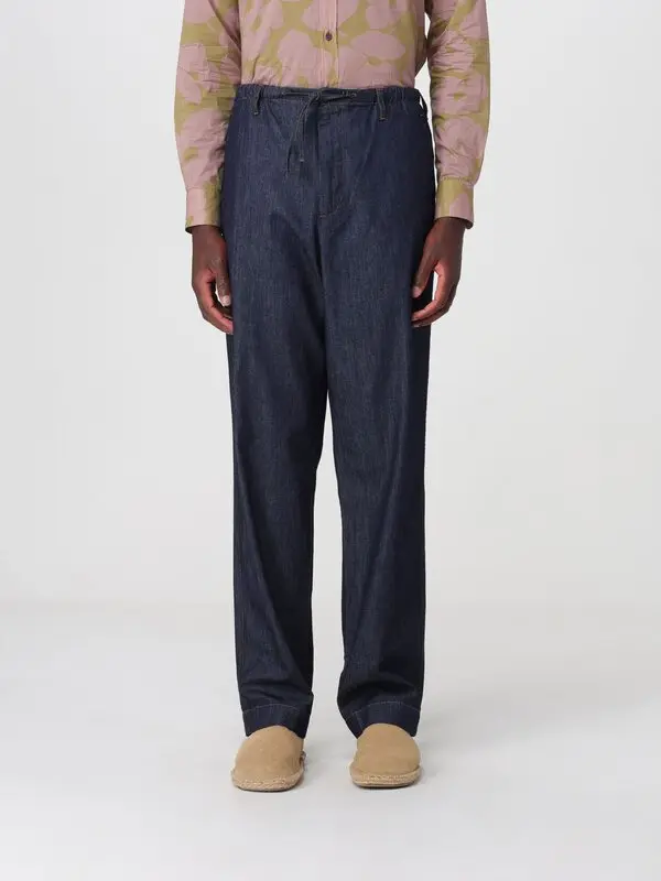 Dries Van Noten Penny Model Wide-leg Denim Pants - Blue