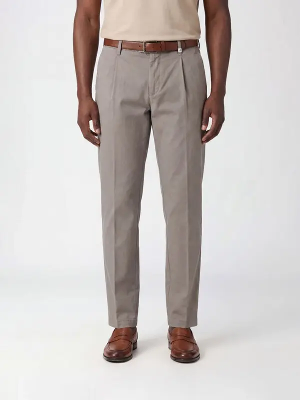 MYTHS Tailored Pleated Trousers - Beige