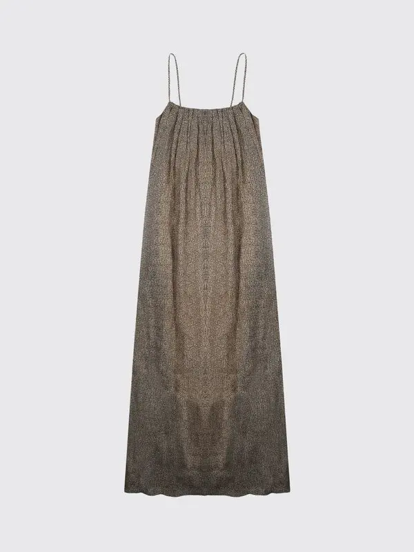 ALYSI Solidcolor Jersey Slip Dress - Brown