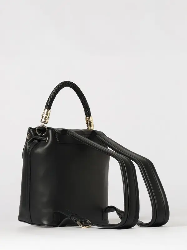 Moschino Backpack With Braided Top Handle
